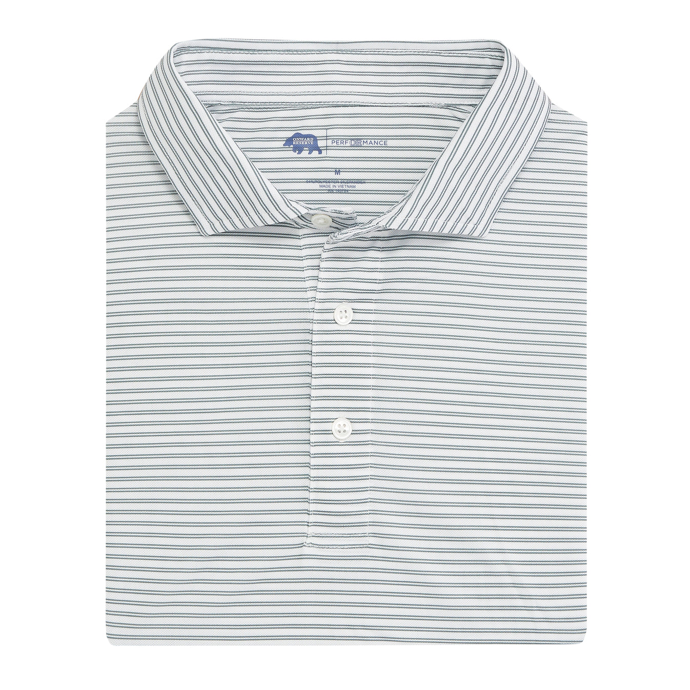 Pairing Stripe Performance Pique Polo – Onward Reserve