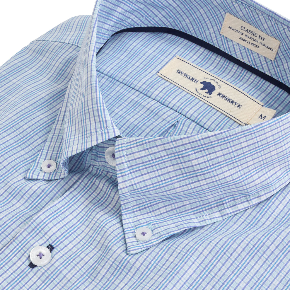 Sanders Classic Fit Quad Button Down – Onward Reserve