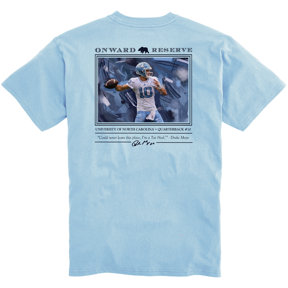UNC Drake Maye Tee – Onward Reserve