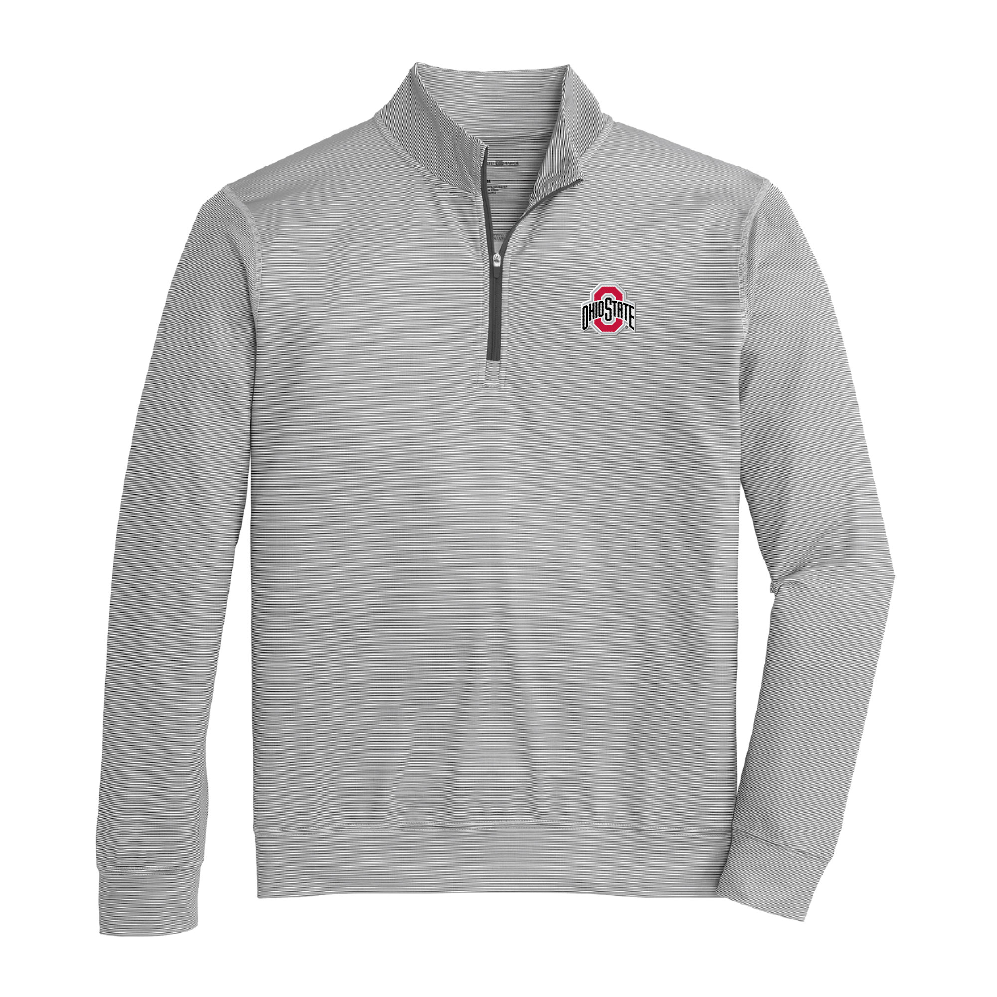 Ohio State O Hairline Stripe Printed Performance 1/4 Zip – Onward Reserve