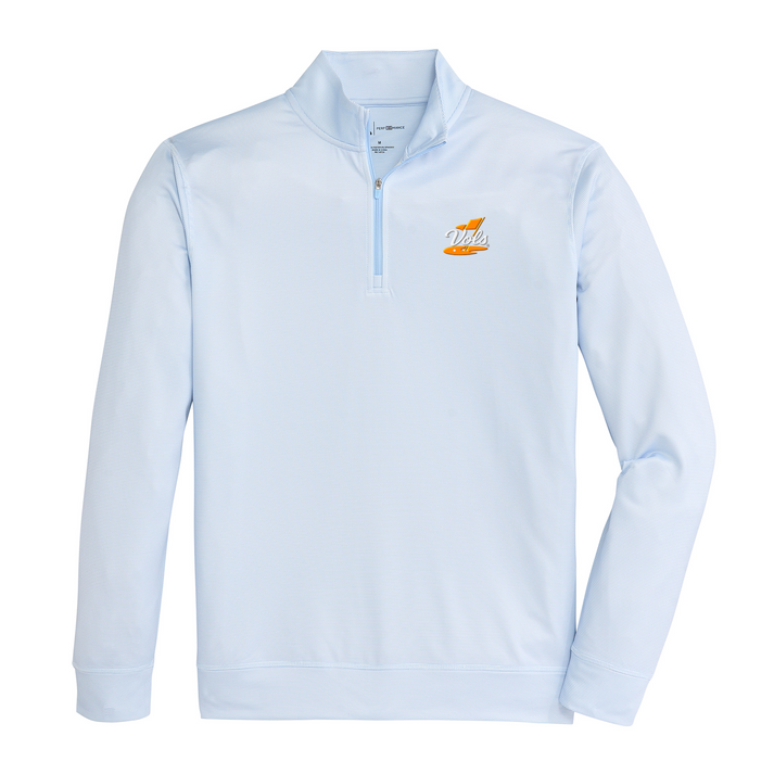 Tennessee Vols Golf Hairline Stripe Printed Performance 1/4 Zip ...