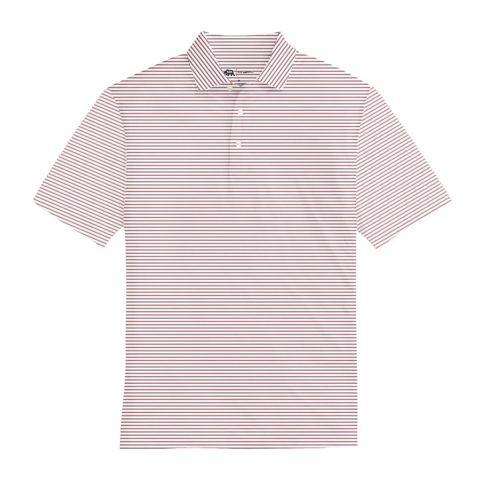 Scout Stripe Performace Polo - Red – Onward Reserve