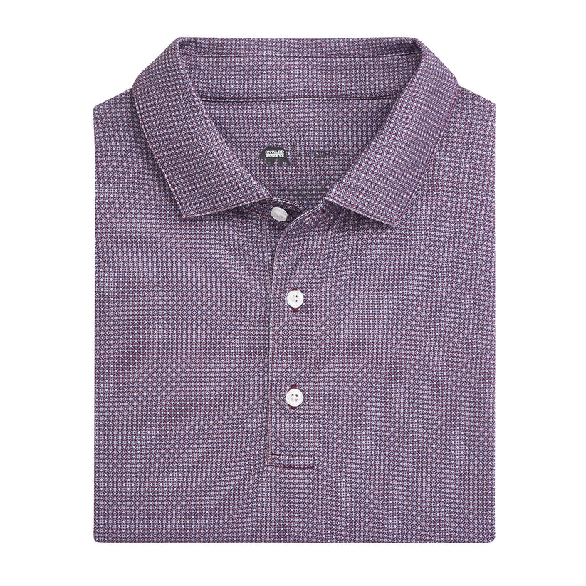 Range Printed Performance Polo – Onward Reserve