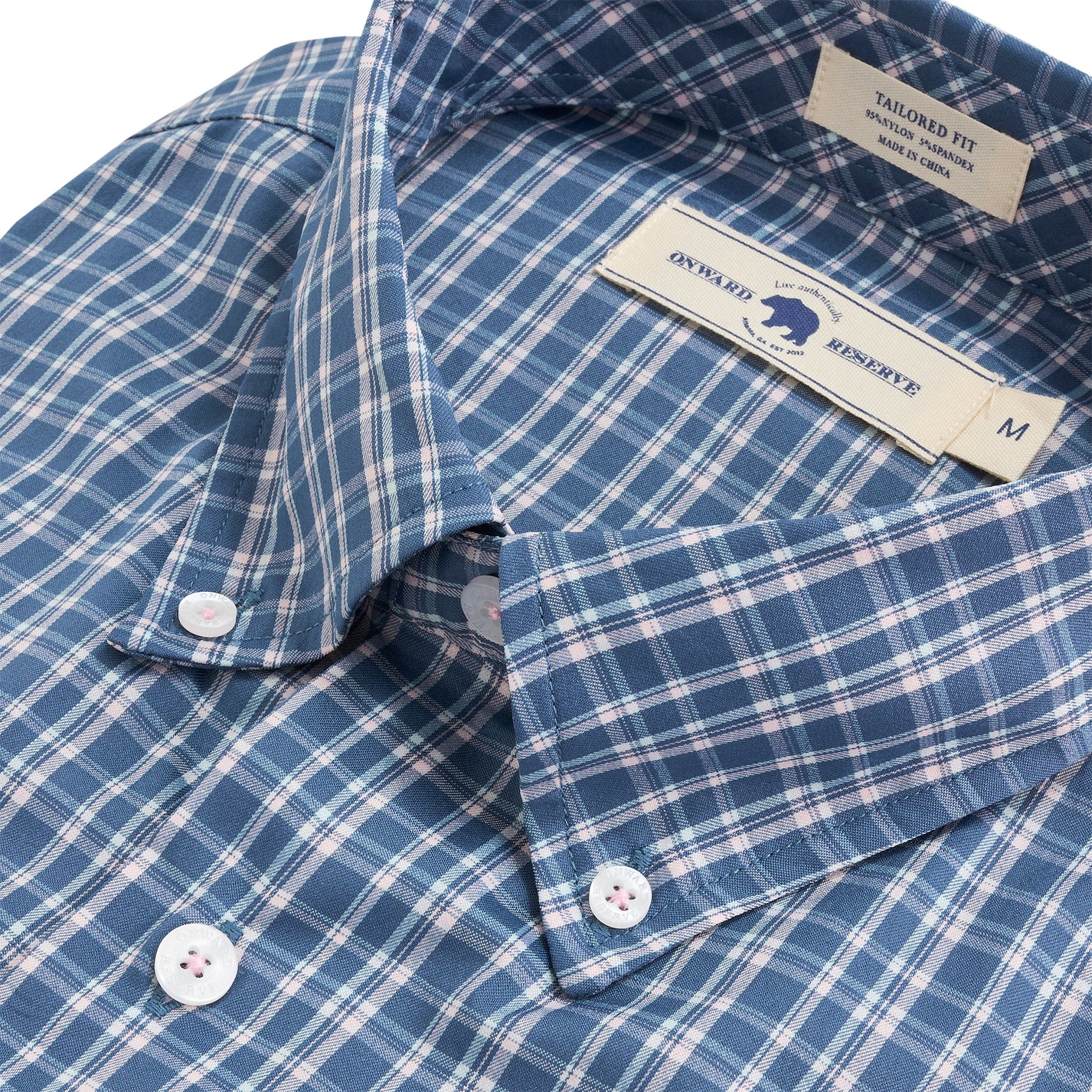 Major Tailored Fit Performance Button Down – Onward Reserve