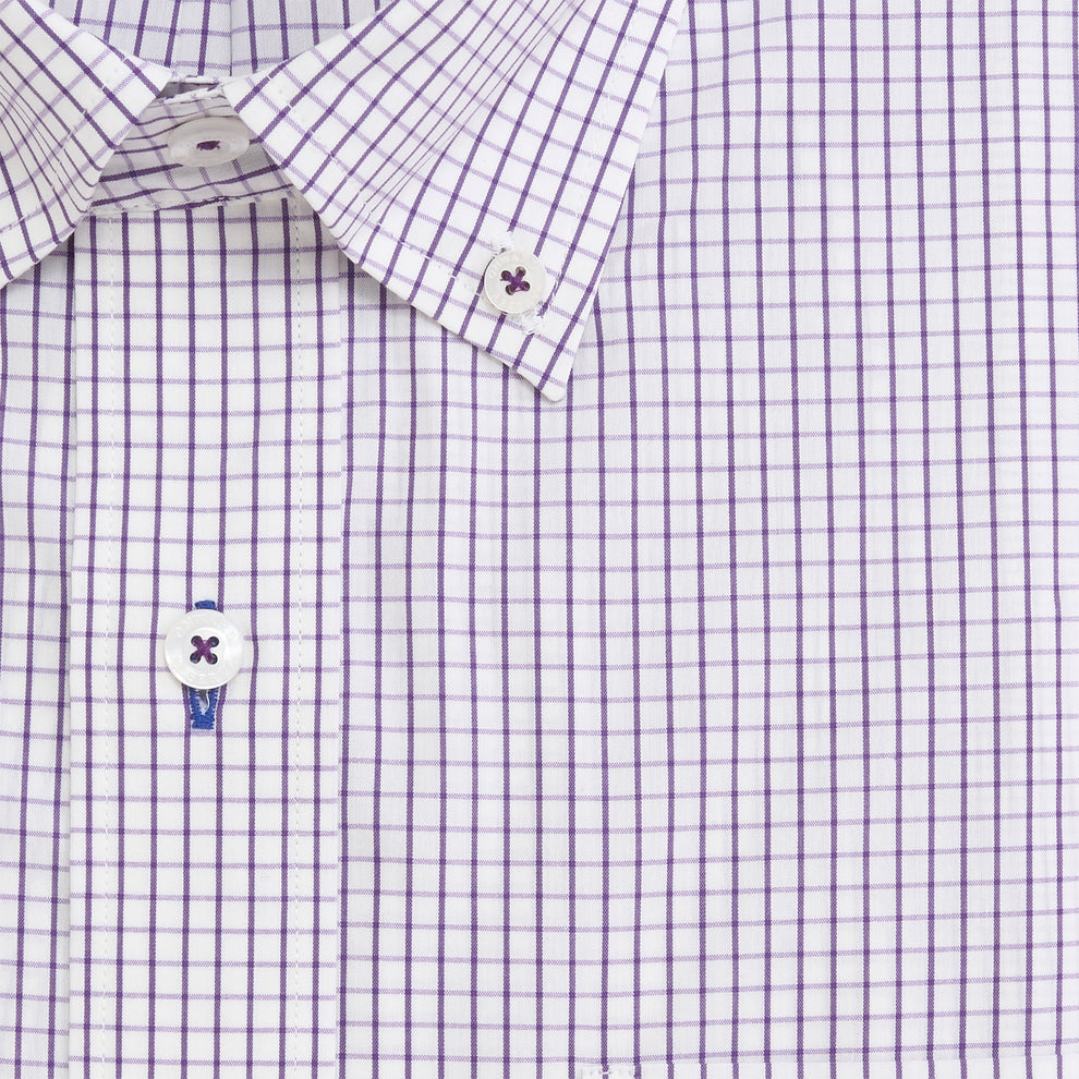 Tattersall Classic Fit Quad Woven - Loganberry – Onward Reserve