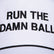 Run The Damn Ball Rope Hat - Black/White – Onward Reserve