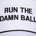 Run The Damn Ball Rope Hat - Black/White – Onward Reserve